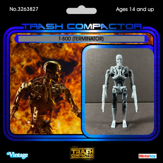 Terminator T-800 3D Printed Model Kit - Etsy