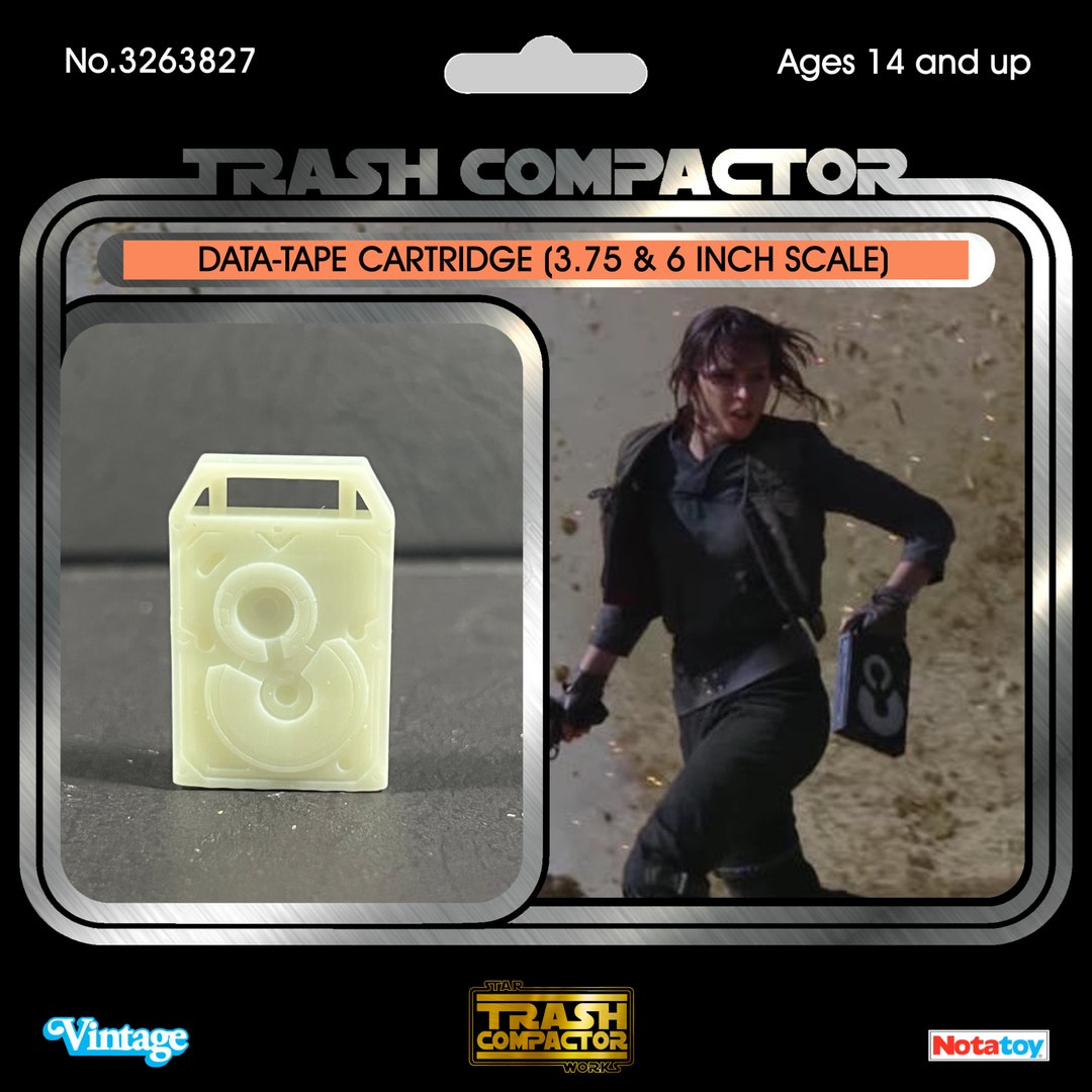 Data-tape Cartridge 3D Printed Vintage-style Star Wars Custom - Etsy