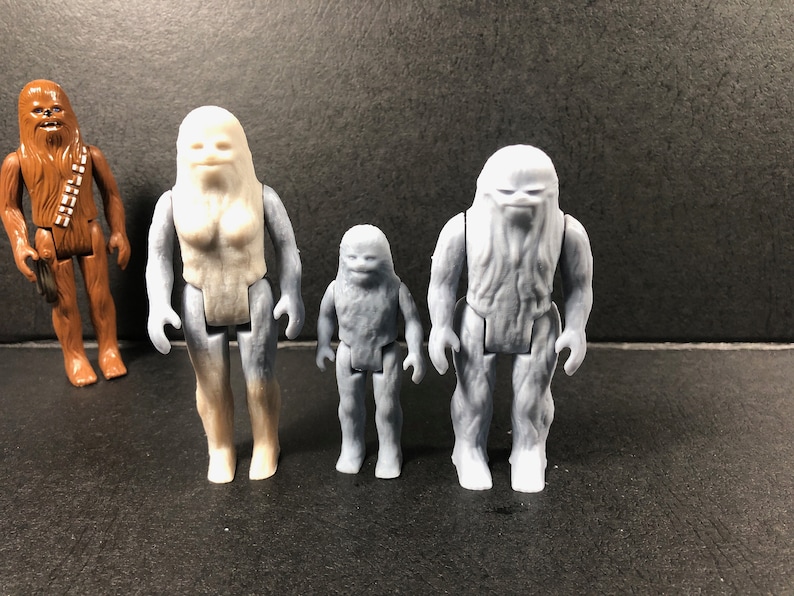 Mallatobuck (malla), Chewbacca’s Wife. - 3D Printed Model Kit- Vintage ...