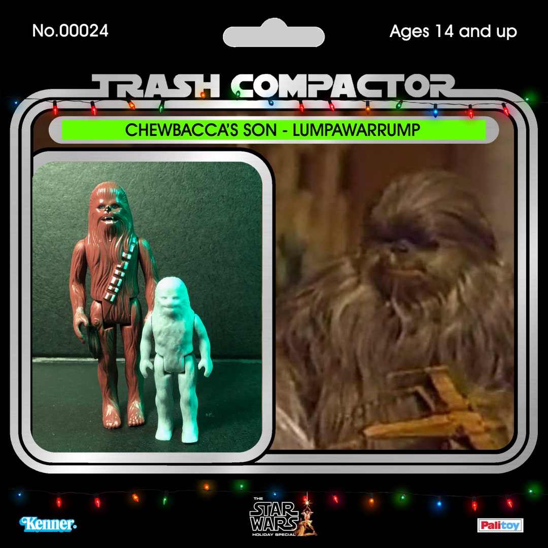 Lumpawarrump (lumpy), Chewbacca’s Son. - 3D Printed Model Kit- Vintage ...