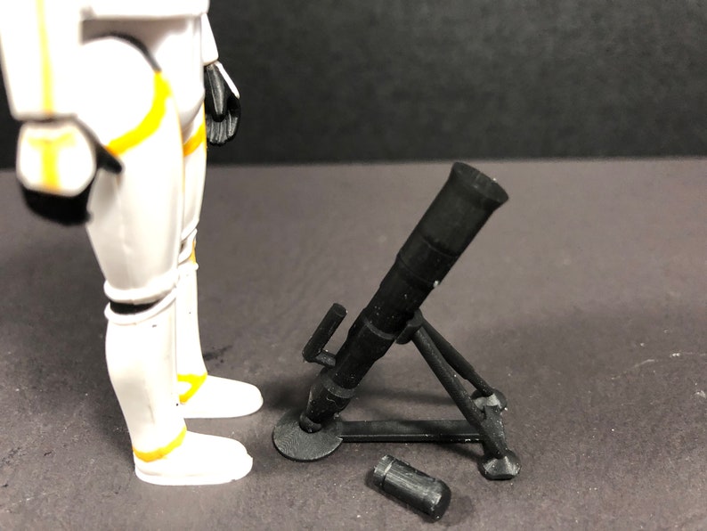 Artillery mortar Stormtrooper Kit 3D Printed Model Kit - Etsy
