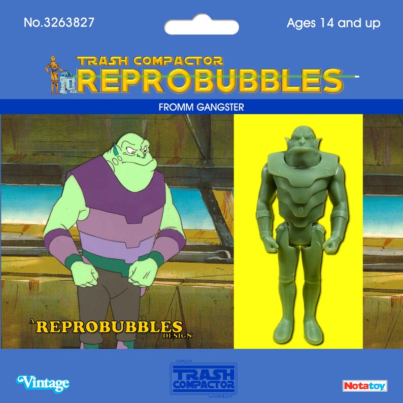 Fromm Gangster droids 3D Printed Model Kit - Etsy