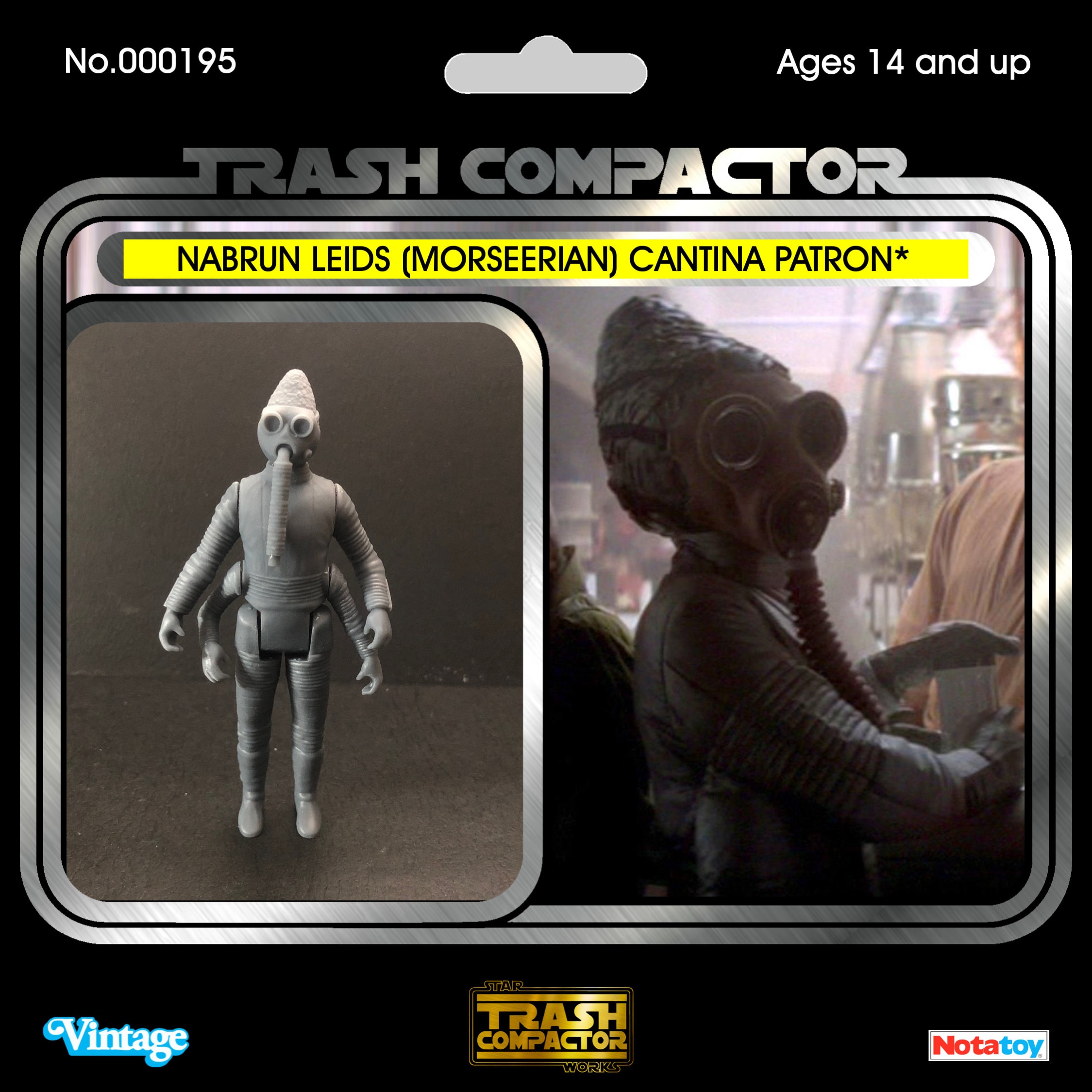 Nabrun Leids morseerain Cantina Patron 3D Printed Model - Etsy UK
