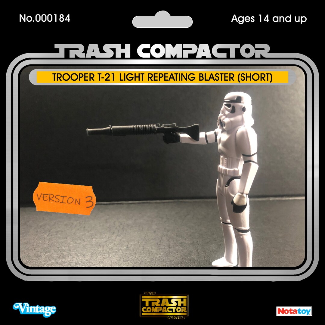 Sandtrooper Weapon V3 - T-21 Light Repeating Blaster (short)- Vintage ...