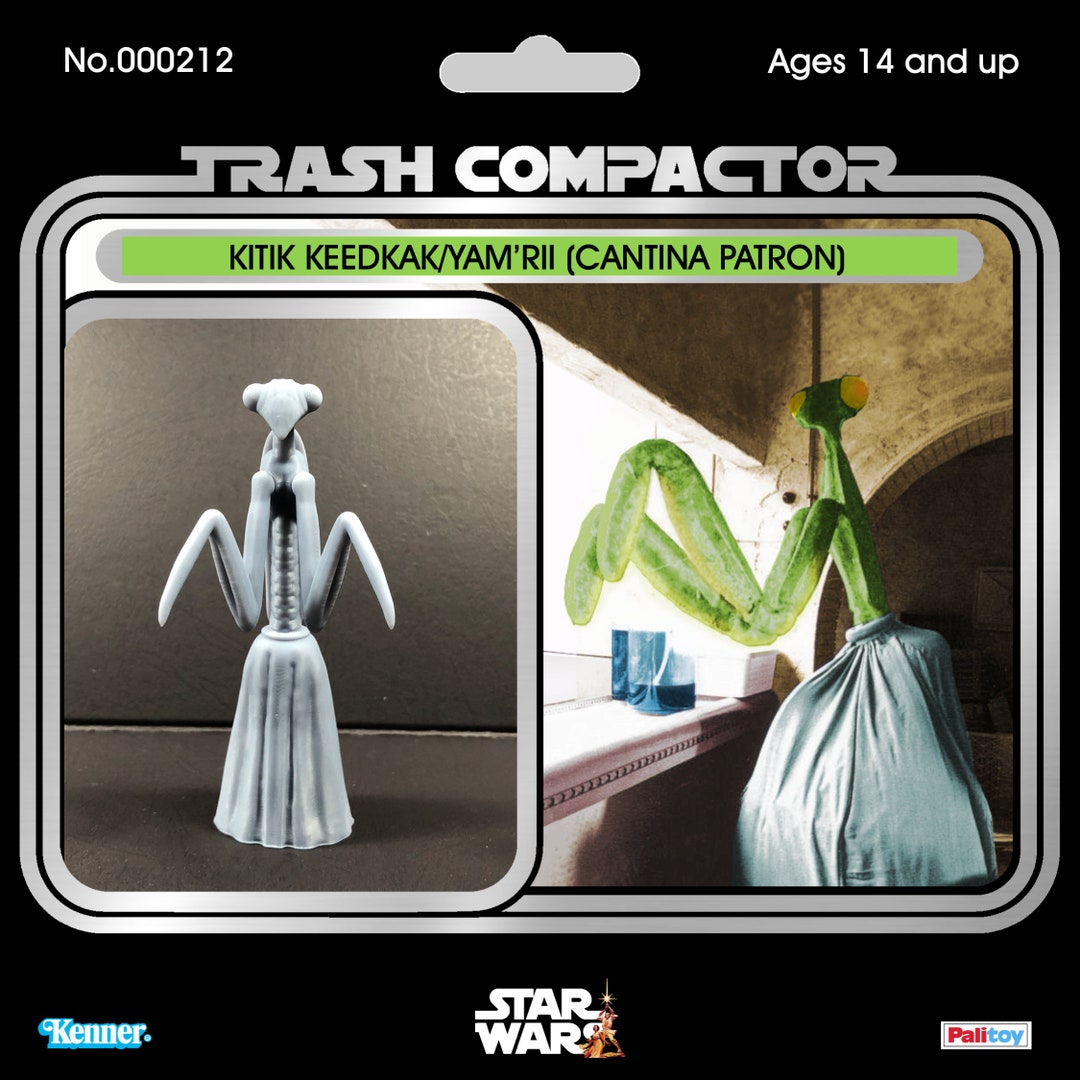 Kitik Keedkak/yam’rii (cantina Patron) - 3D Printed Model Kit- Vintage ...