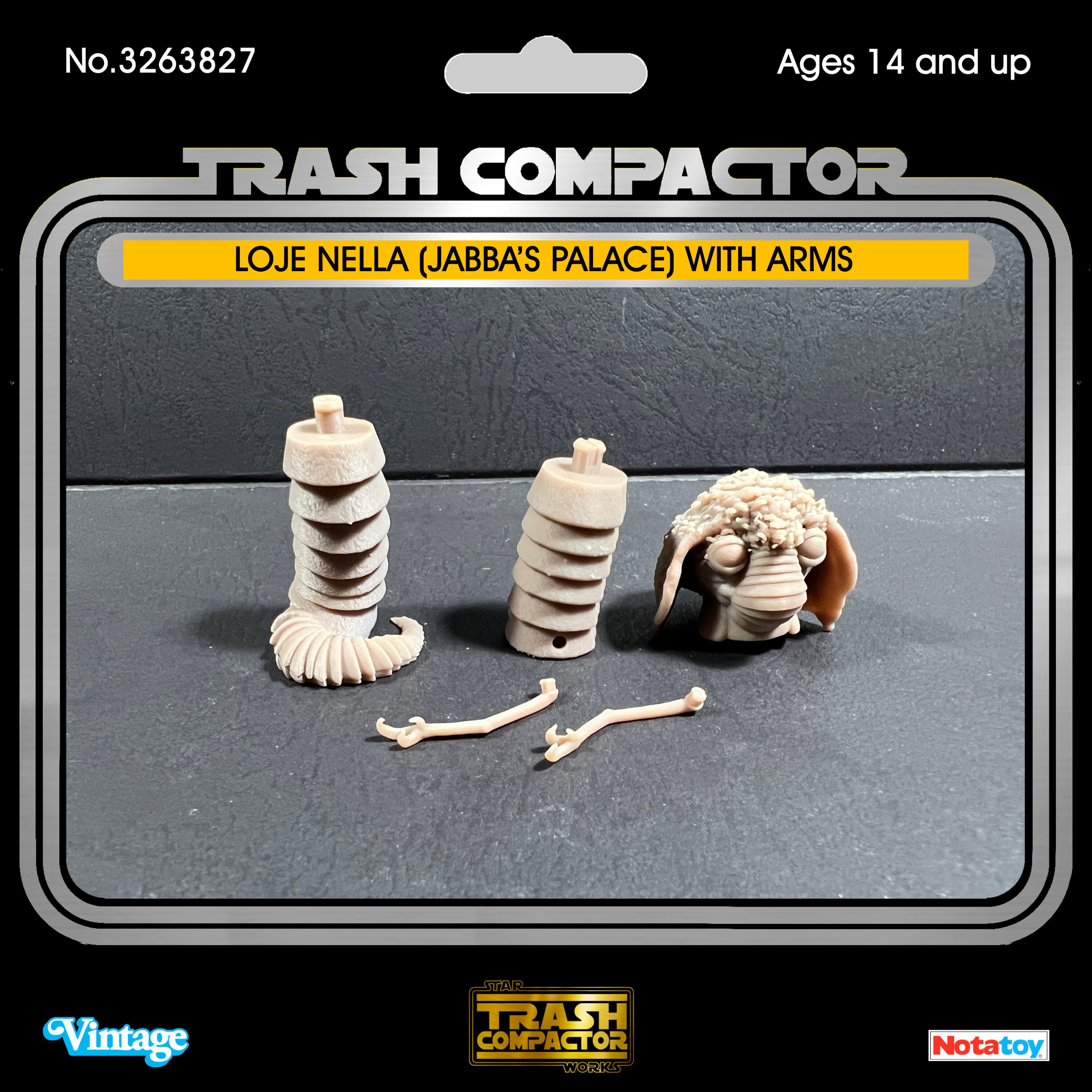 Loje Nellaa jabbas Palace 3D Printed Model Kit - Etsy Finland