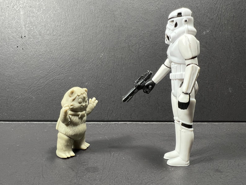 Princess Kneesaa (ewoks) - 3D Printed Model Kit - From Reprobubbles ...