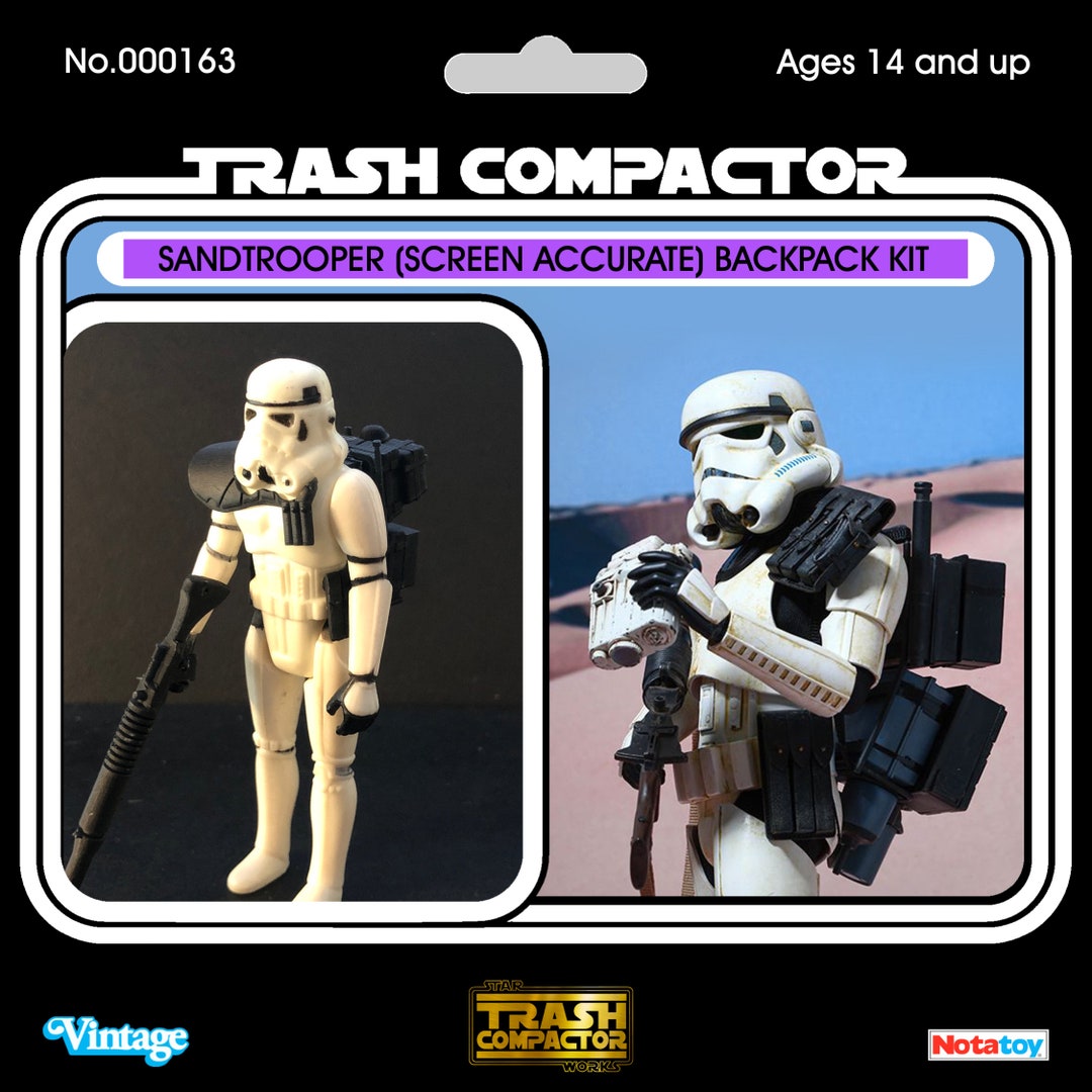 Sandtrooper (screen Accurate) Backpack Kit- Vintage-style Star Wars ...
