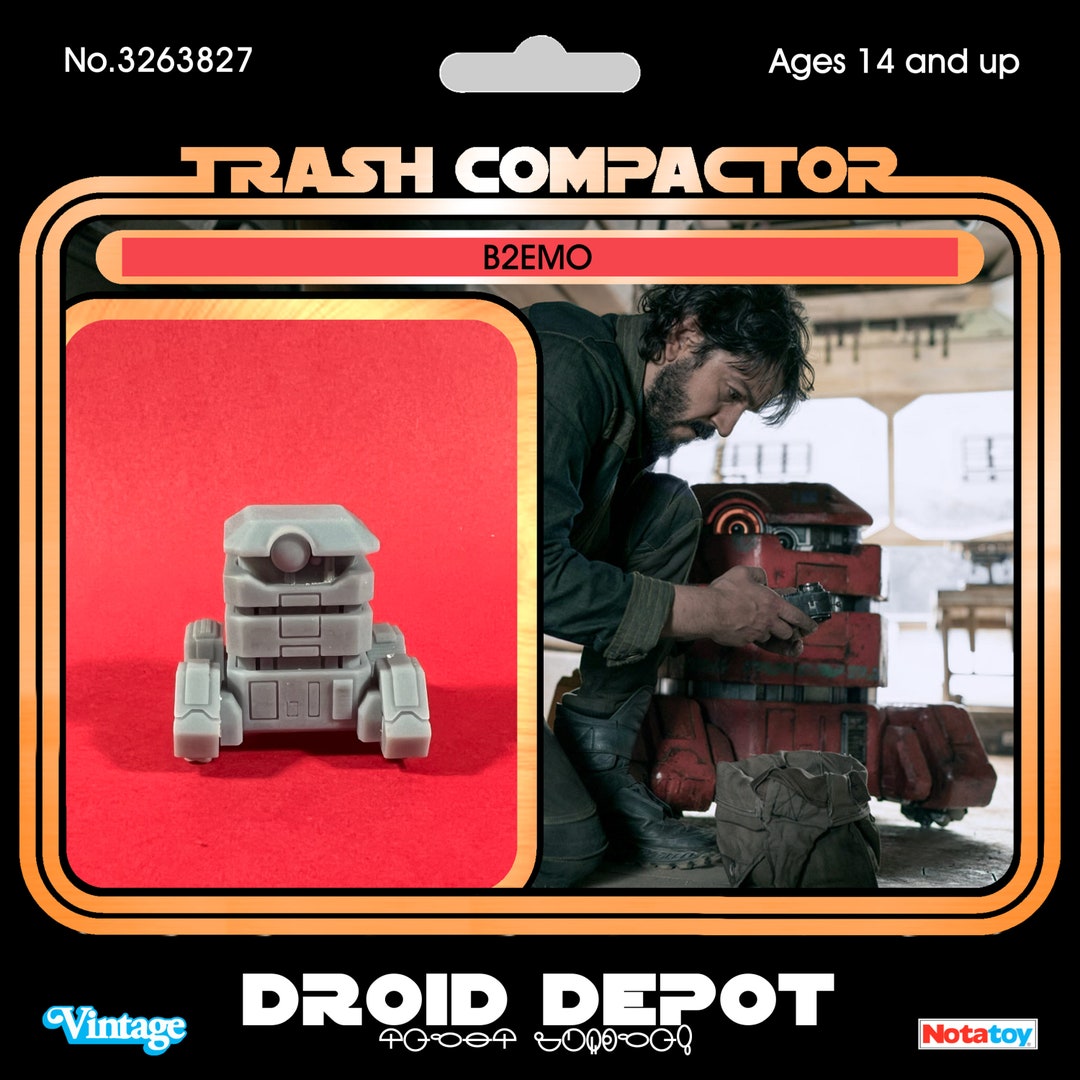 B2EMO cassian Andors Droid 3D Printed Model Kit - Etsy