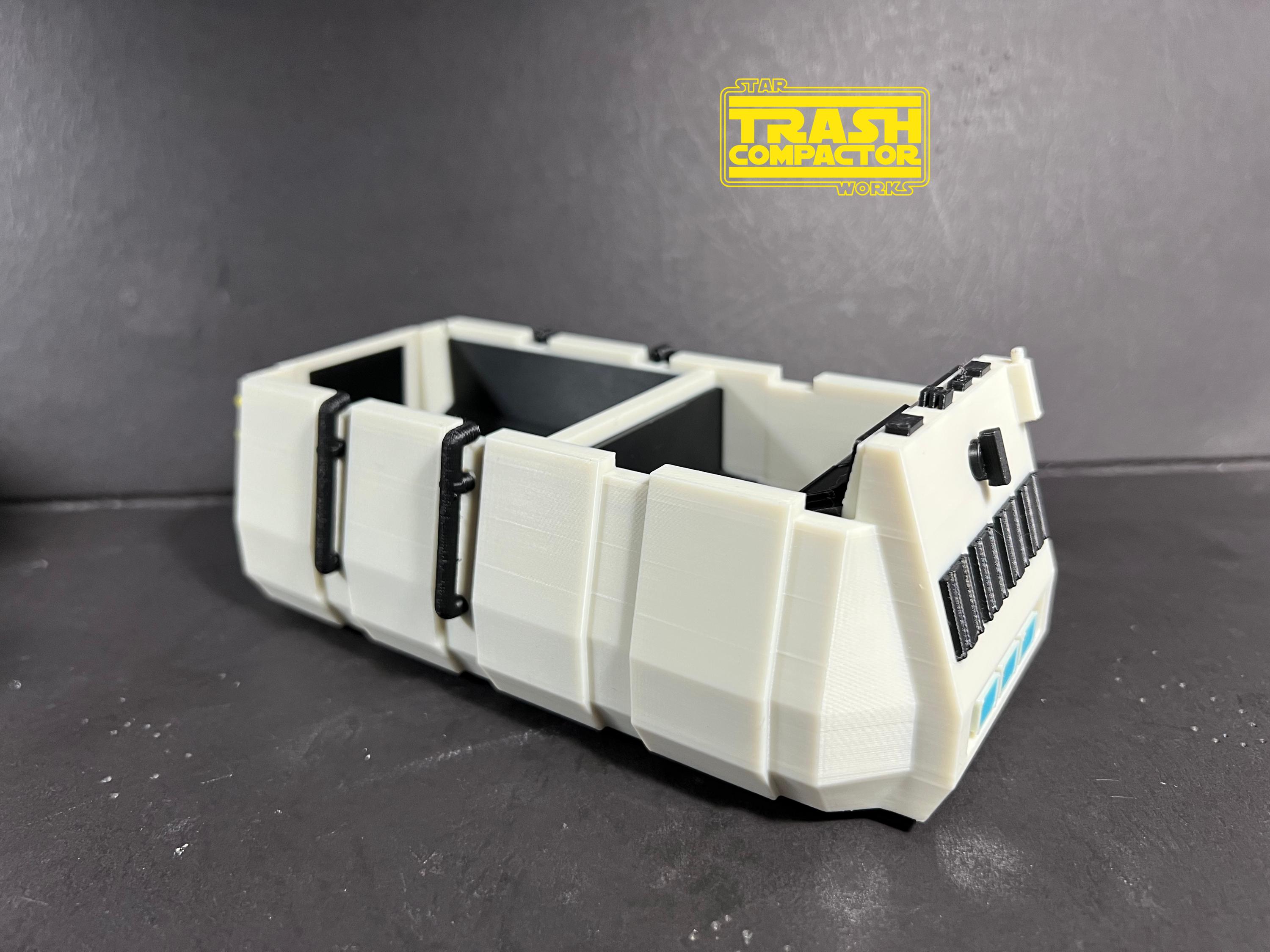 Hoth Rebel Speeder Transport - 3D Printed Model Kit- Vintage-style Star ...