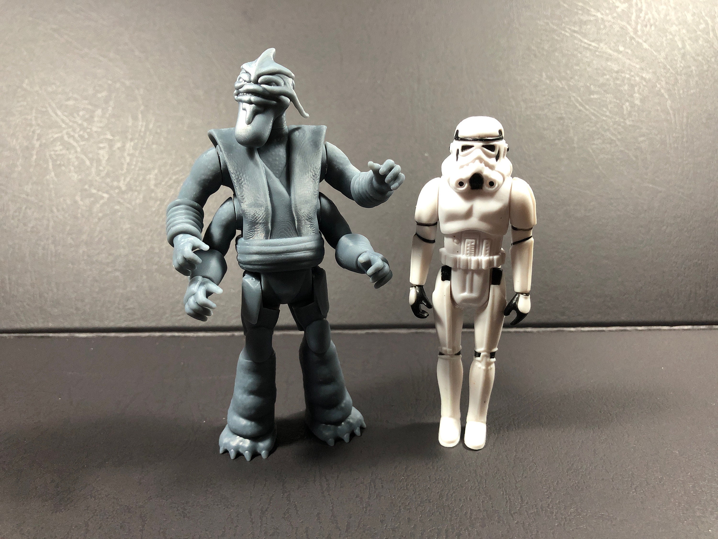 Pong Krell the Clone Wars 3D Printed Model Kit - Etsy