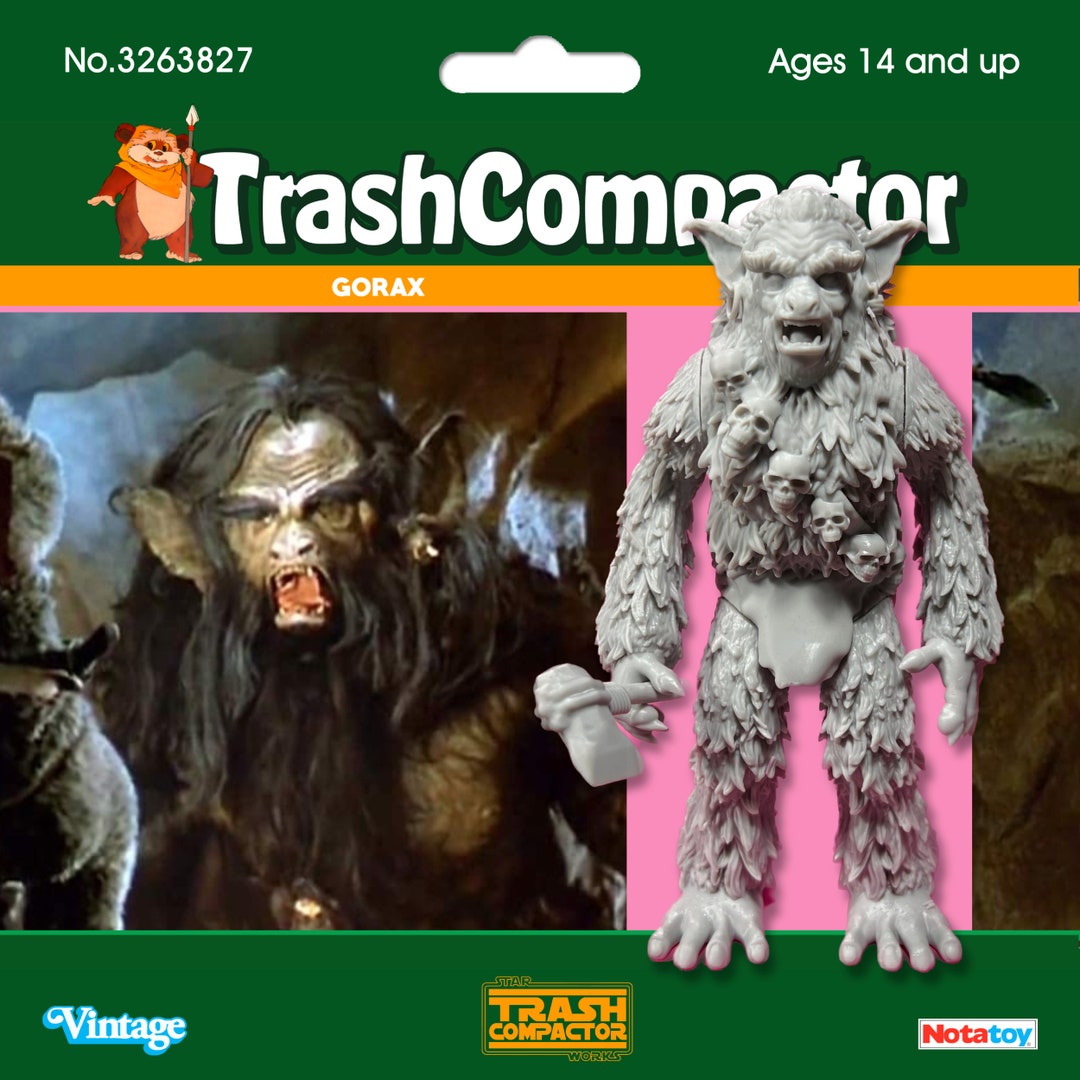 Gorax (ewoks Animated) - 3D Printed Model Kit- Vintage-style Star Wars ...