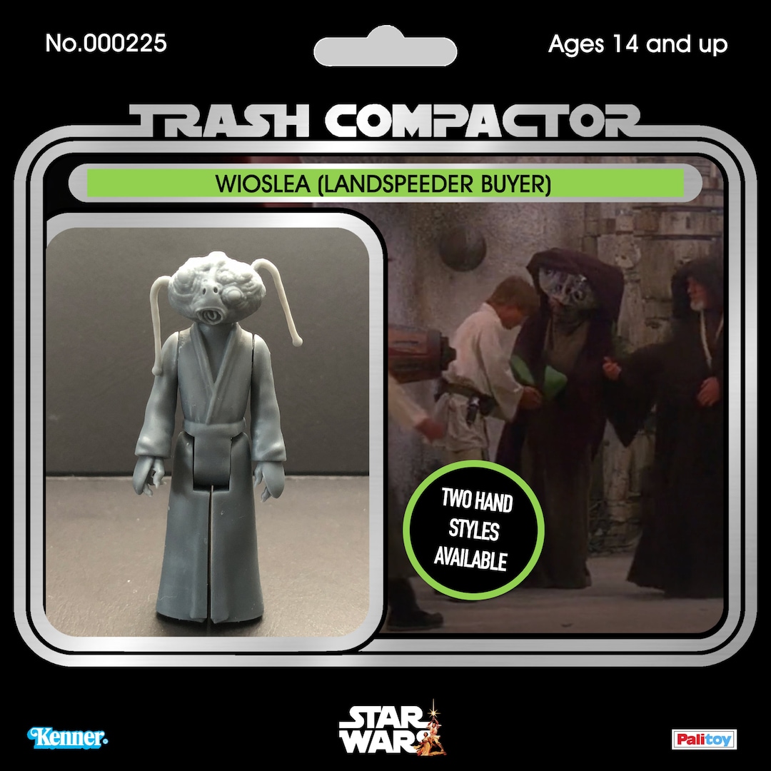 Wioslea (landspeeder Buyer) - 3D Printed Model Kit- Vintage-style Star ...