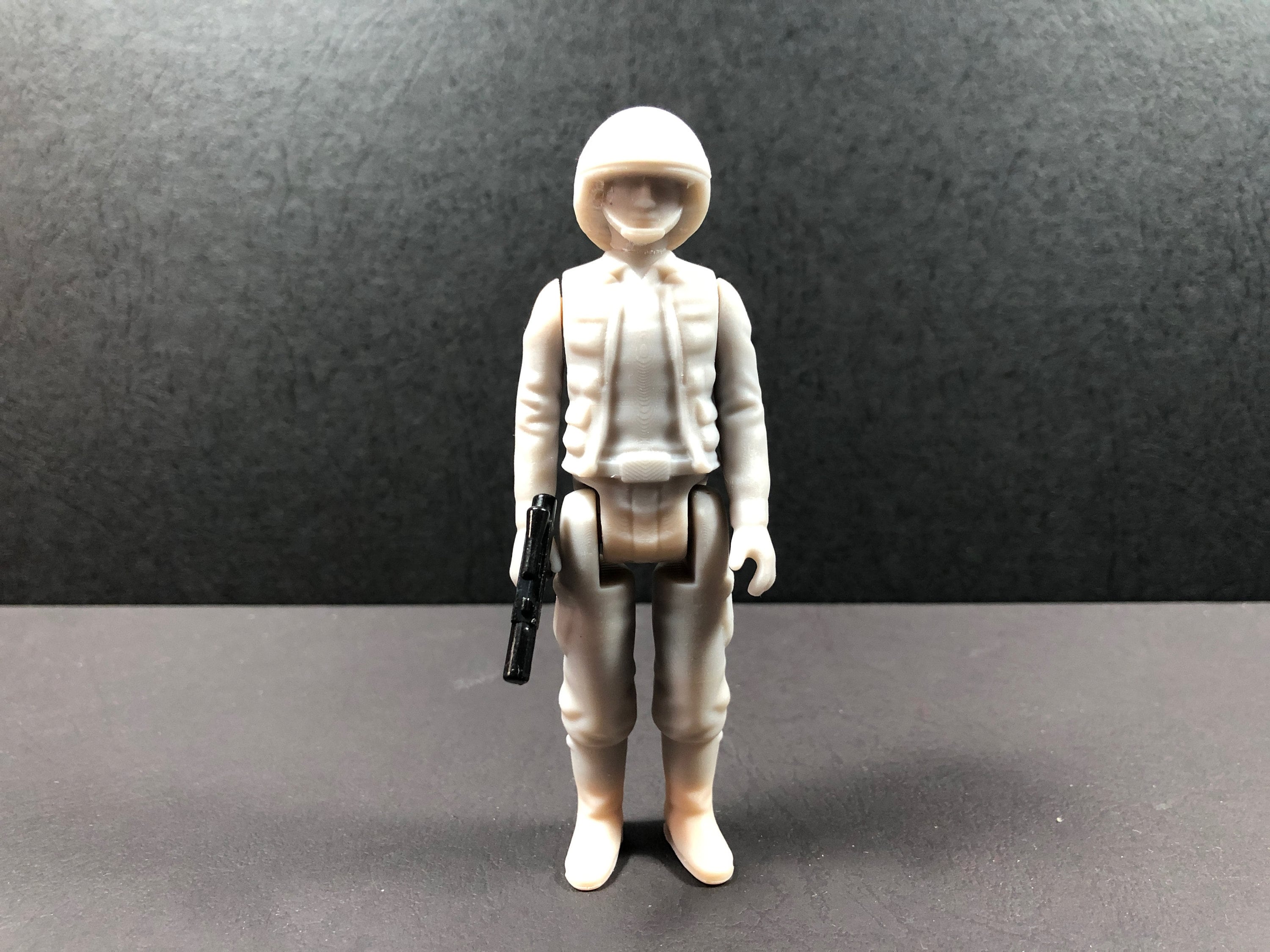 Rebel Fleet Trooper Head - 3D Printed- Vintage-style Star Wars Custom ...
