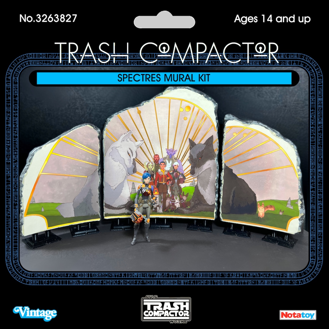 Spectres Mural - 3D Printed Model Kit (from Rebels & Ashoka) - Vintage ...