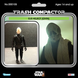 Elis Helrot (GIVIN) - 3D Printed Model Kit- Vintage-style Star Wars ...