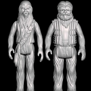 Chalmun (mos Eisley Cantina Owner) - 3D Printed Model Kit - Vintage ...