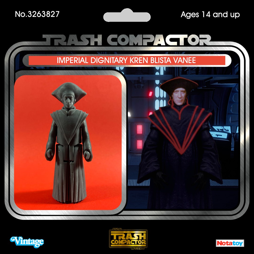 Kren Blista Vanee - Imperial Dignitary - 3D Printed Model Kit- Vintage ...