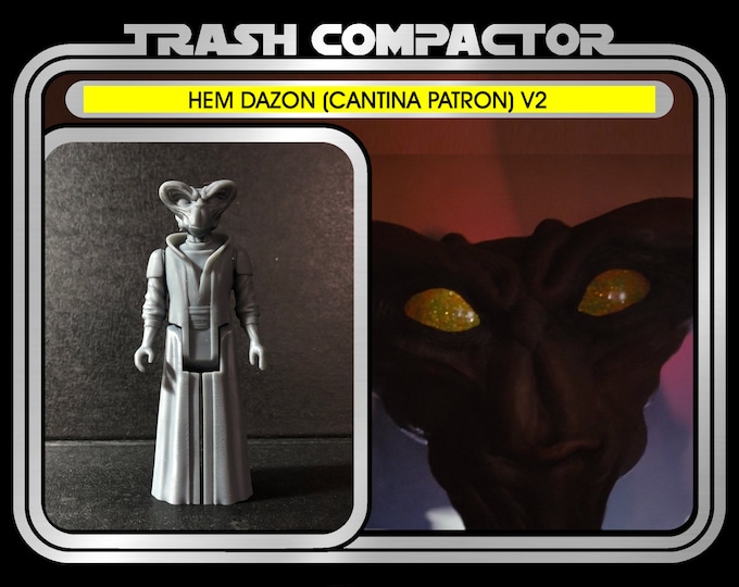 Hem Dazon (cantina Patron) V2 - 3D Printed Model Kit- Vintage-style ...