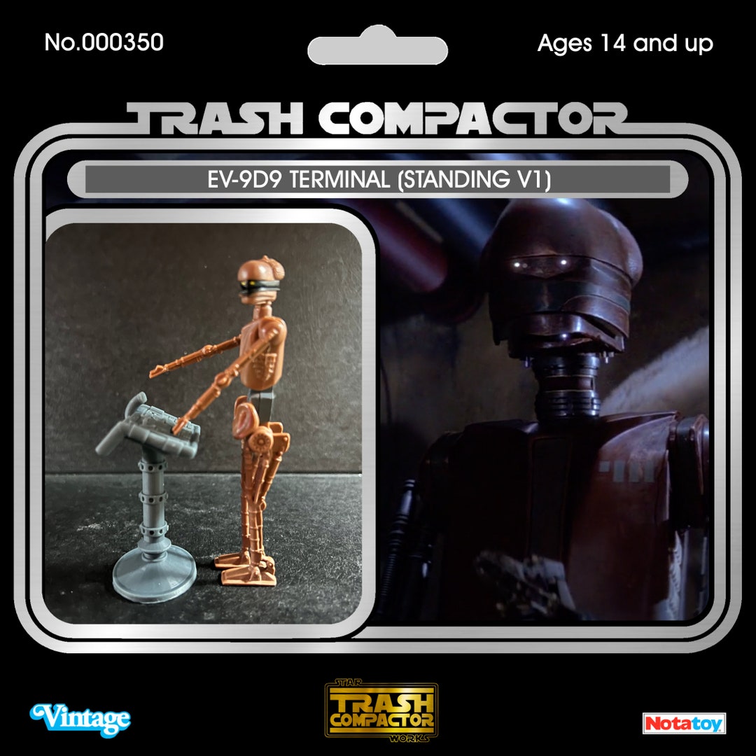 EV-9D9 Terminal (standing V1) - Figure - 3D Printed Model Kit- Vintage ...