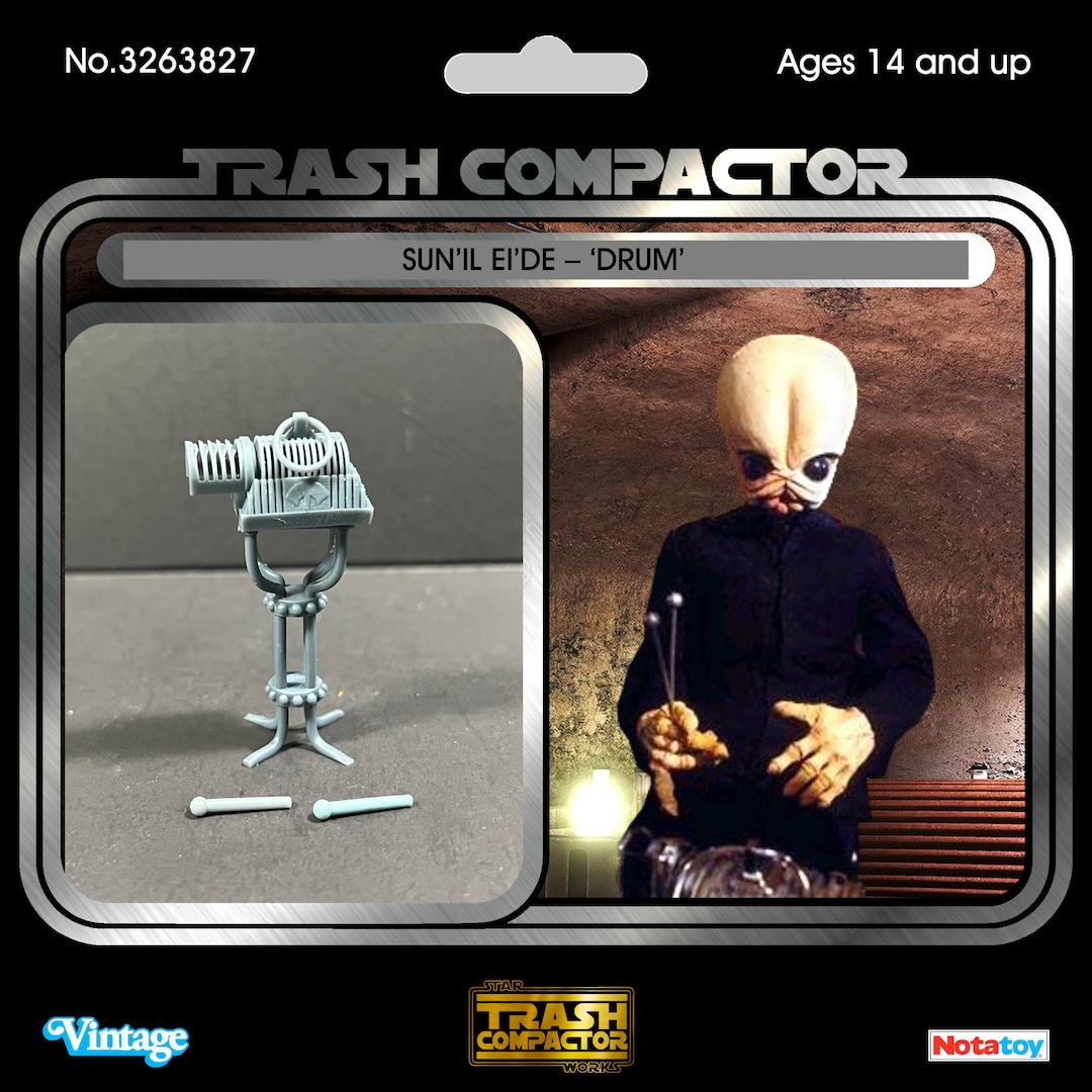 Sun’il Ei’de's Drums – the Modal Nodes - 3D Printed Model Kit- Vintage ...