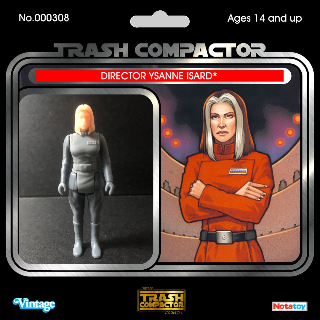 Director Ysanne Isard - 3D Printed Model Kit- Vintage-style Star Wars ...