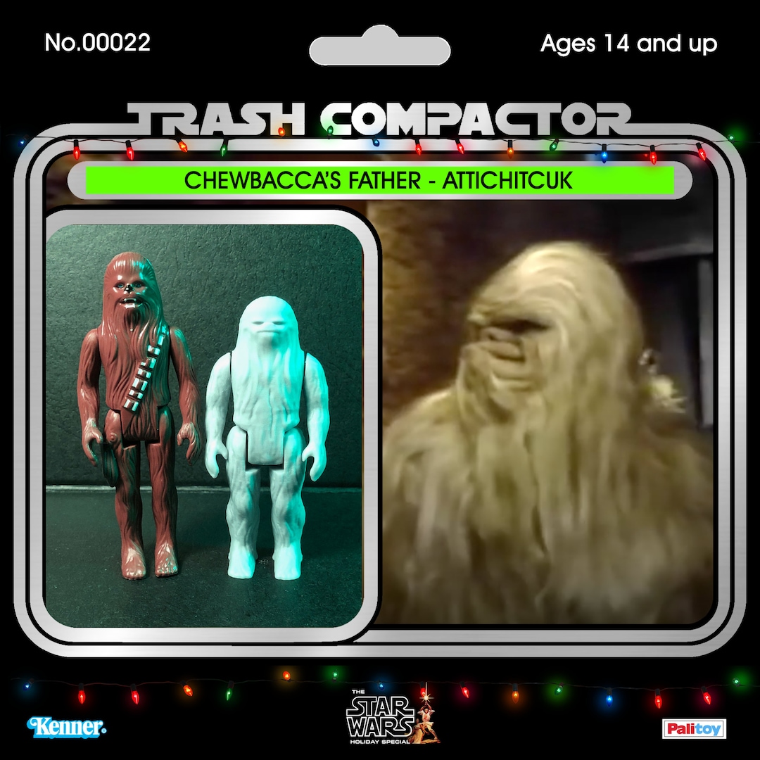 Attichitcuk (itchy), Chewbacca’s Father. - 3D Printed Model Kit ...