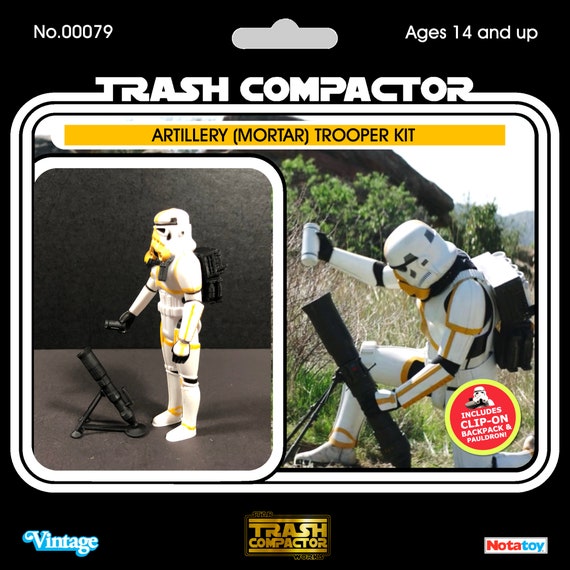 Artillery mortar Stormtrooper Kit From the Mandalorian 3D - Etsy