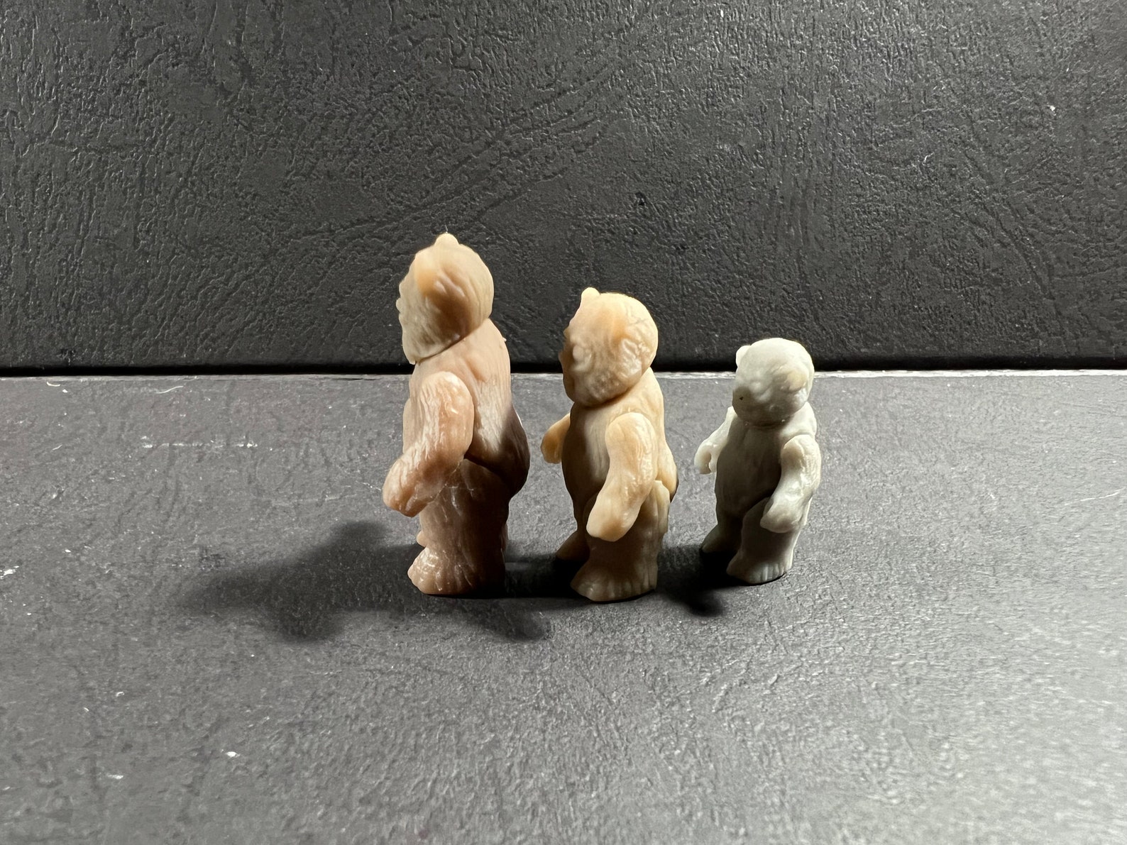 Ewok Woklings three Sizes 3D Printed Model Kit - Etsy