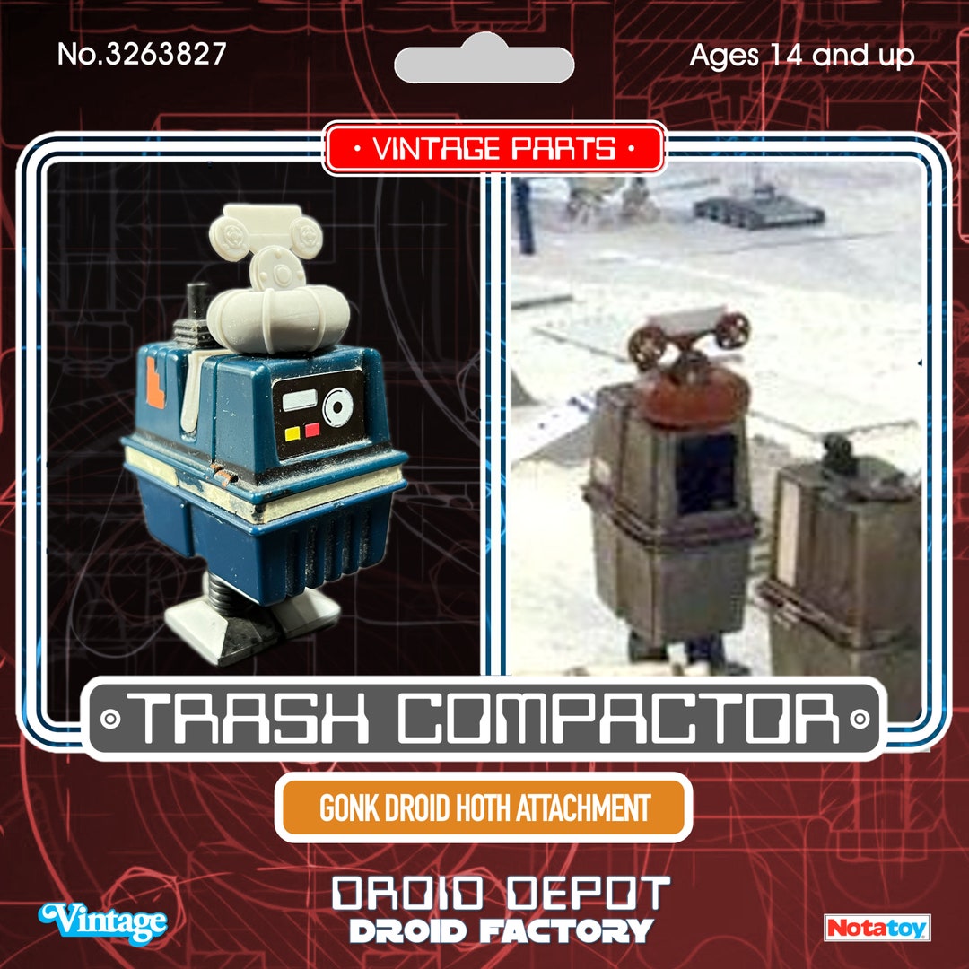 Gonk Power Droid Vintage Hoth Attachment- 3D Printed Model Kit- Vintage ...