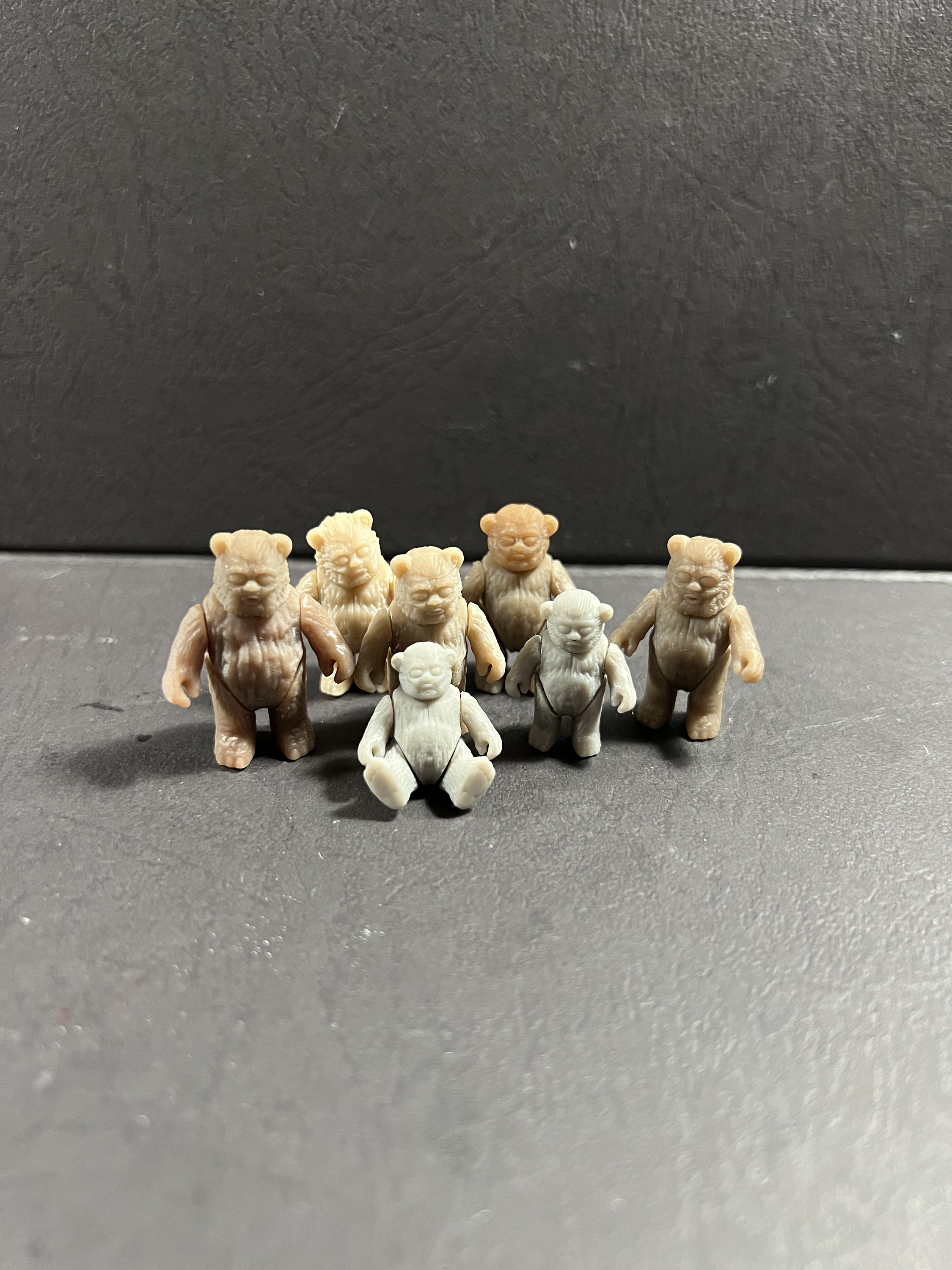 Ewok Woklings three Sizes 3D Printed Model Kit - Etsy UK
