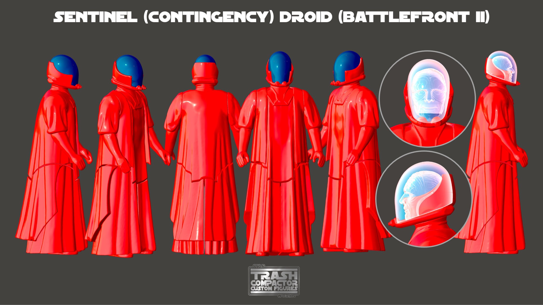 Sentinelcontingency Droid battlefront II 3D Printed - Etsy UK