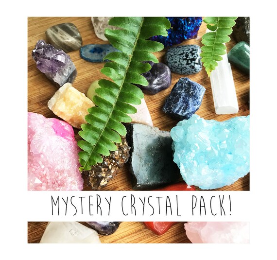Mystery Crystals Raw Crystals Beginners Crystal Set | Etsy