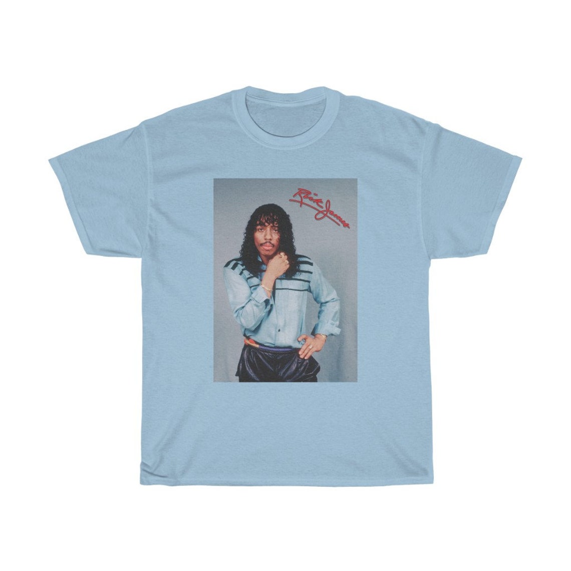 Rare Vtg Rick James T-shirt Funny Tribute Tee Dave - Etsy