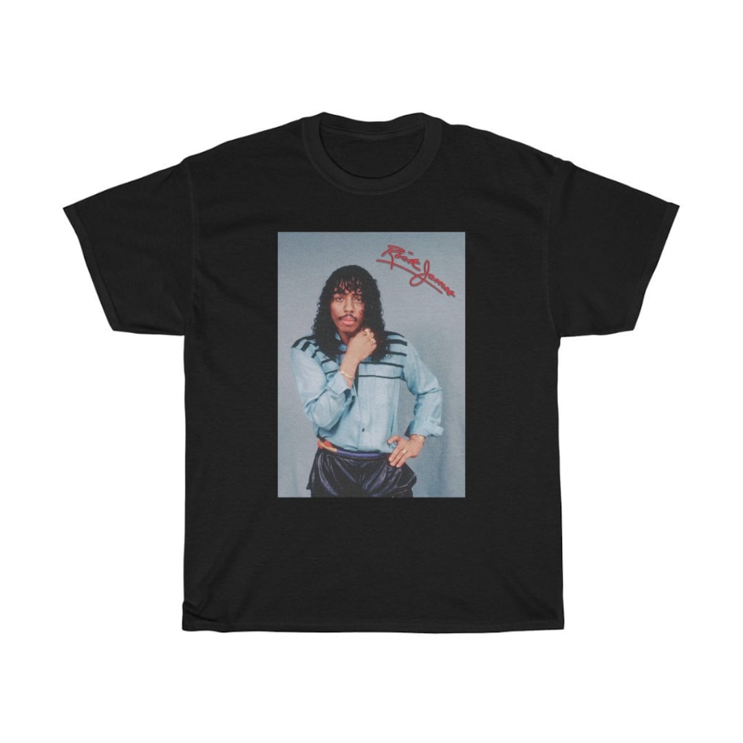Rare Vtg Rick James T-shirt, Funny Tribute Tee, Dave Chappelle, Eddie ...