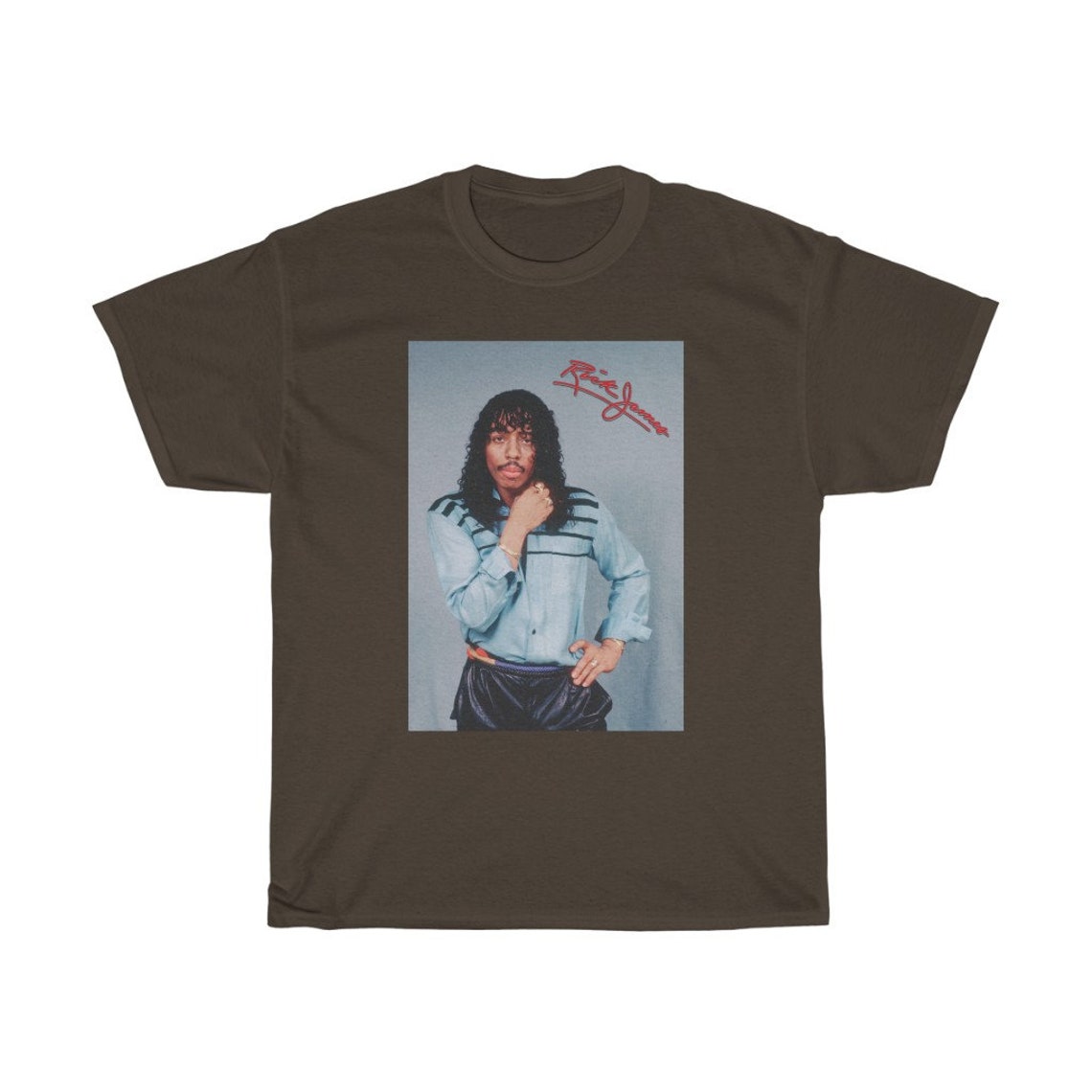 Rare Vtg Rick James T-shirt Funny Tribute Tee Dave - Etsy