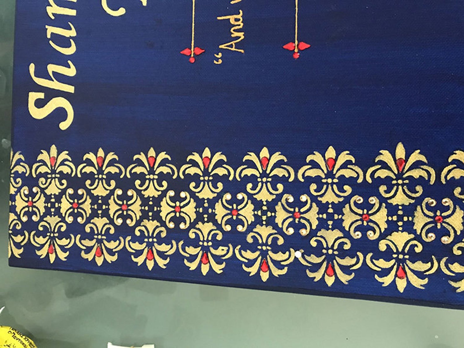 Stencil Moroccan Lace Pattern Border Painting Furntiture Wall - Etsy UK