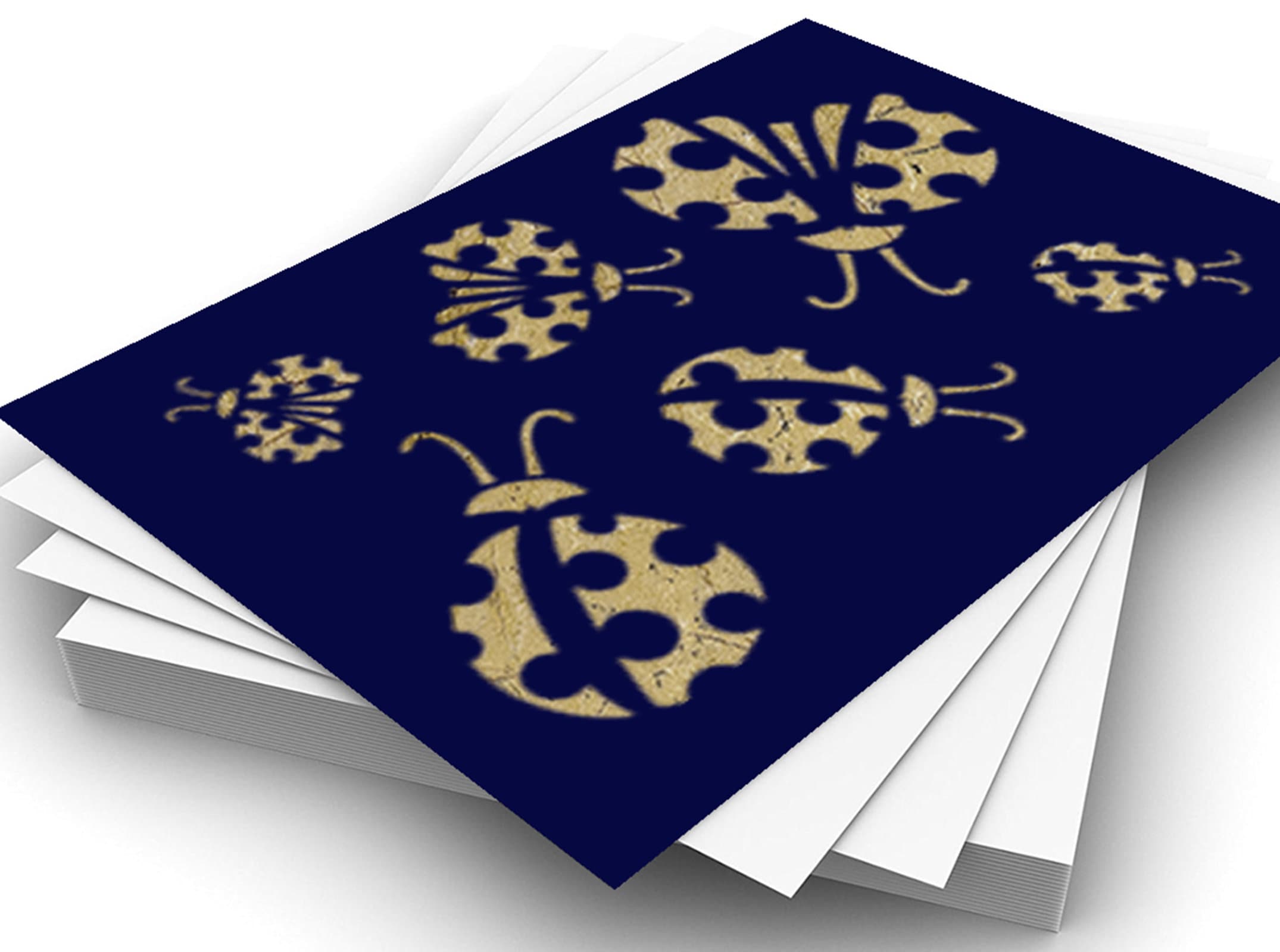Ladybird Stencil Garden Decorative Painting Furniture Wall Card Making ...