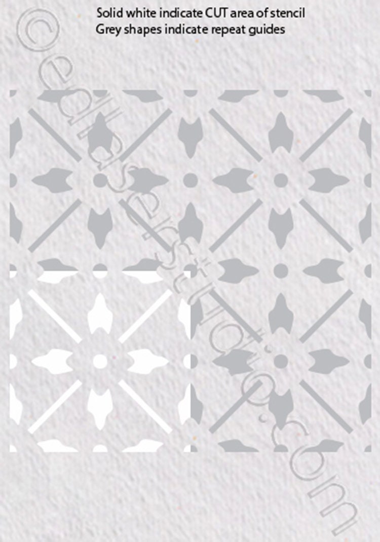 Tile 100x100 various size Pattern | Etsy