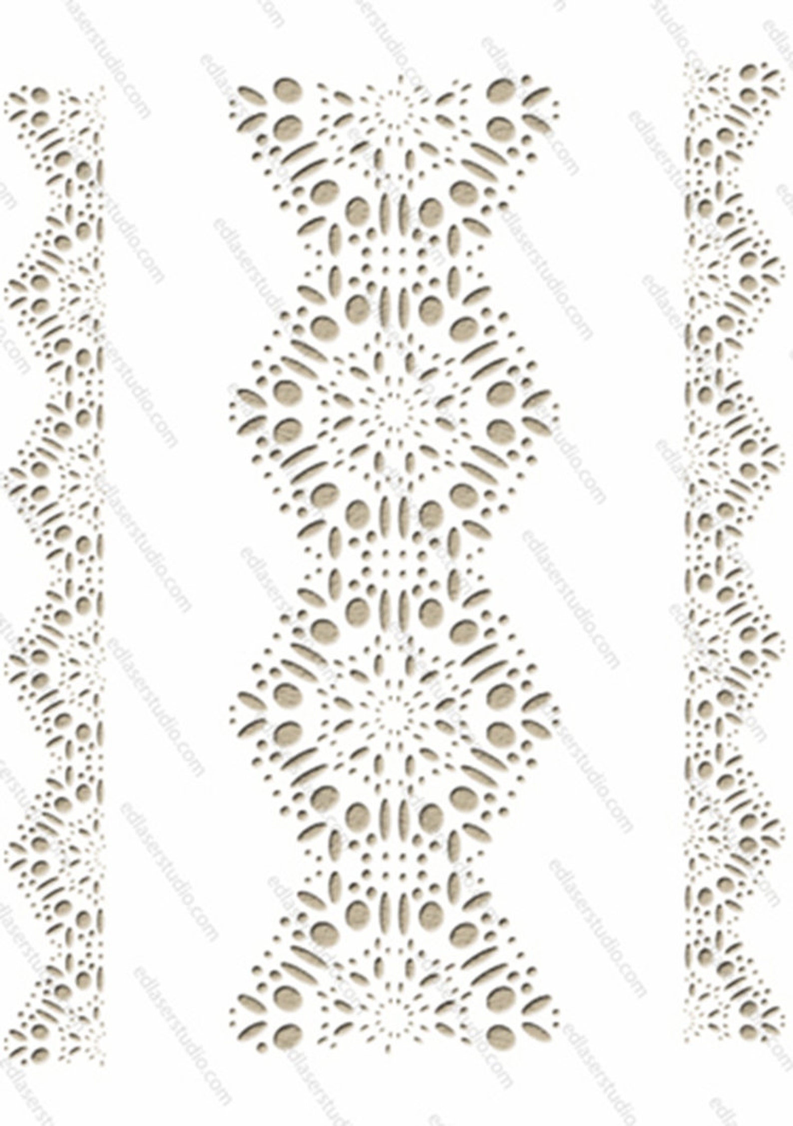 Lace Border Stencil/mylar190/bo6 - Etsy