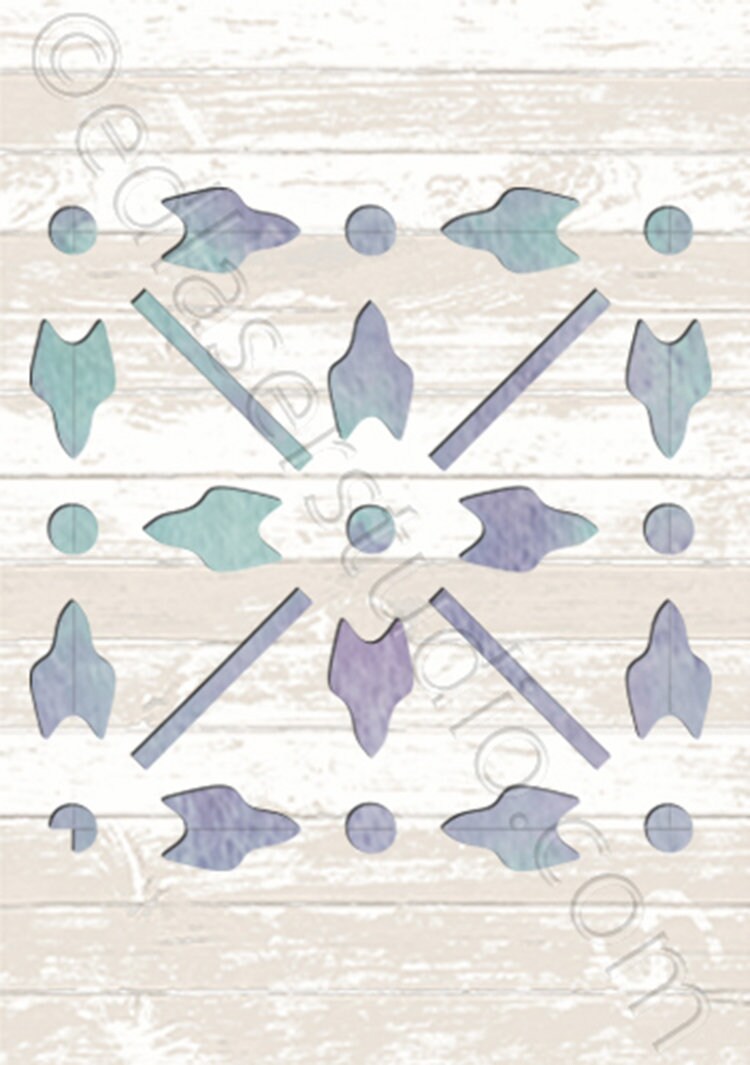 Tile 100x100 various size Pattern | Etsy