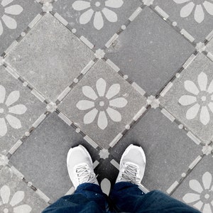 Tile 100x100 Various Size Pattern Stencil Painting Walls Floor - Etsy UK