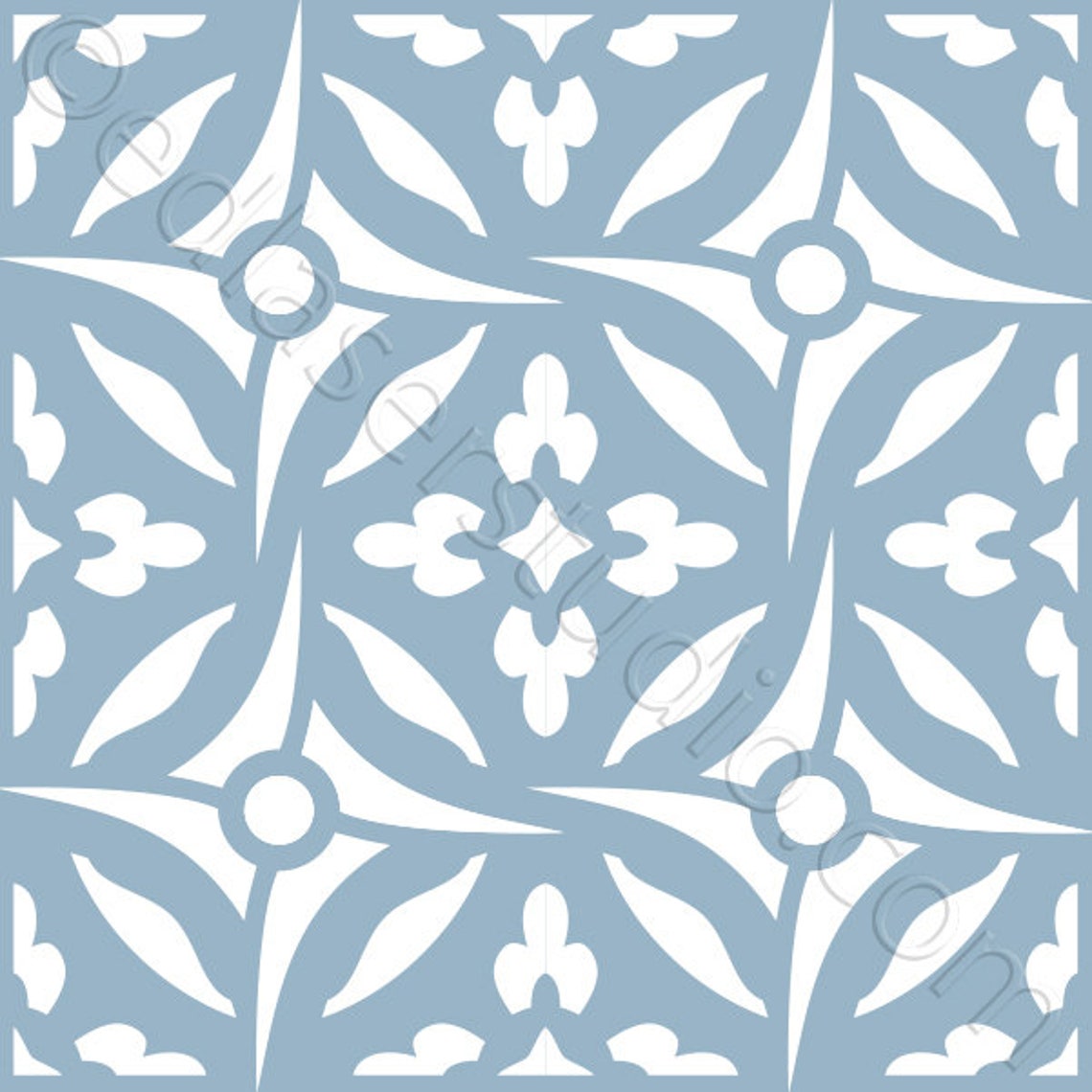 Stencil Moroccan Pattern Tile 100x100 Various - Etsy