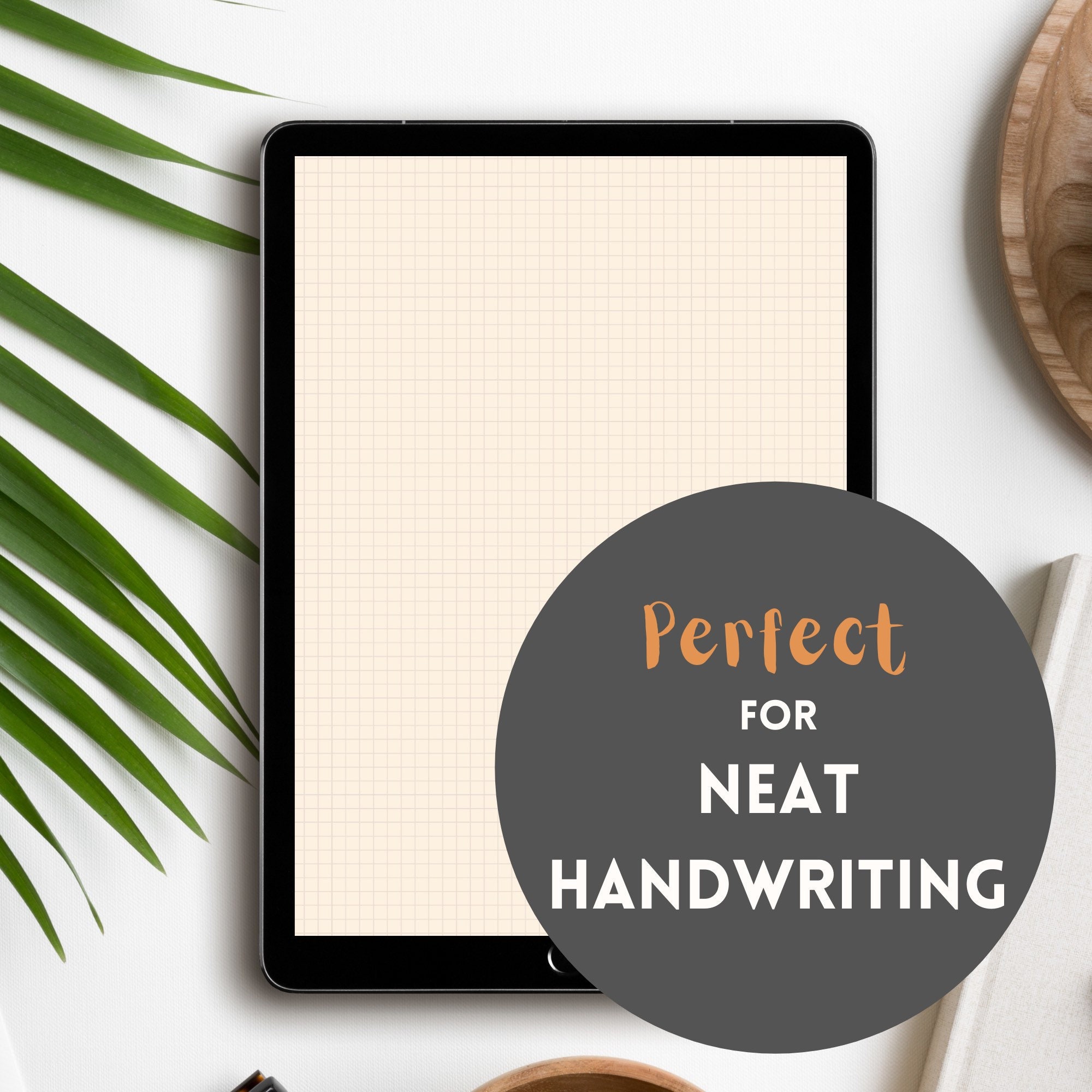 25 Colorful Grid Note Templates - Graph Paper Templates - iPad Digital ...