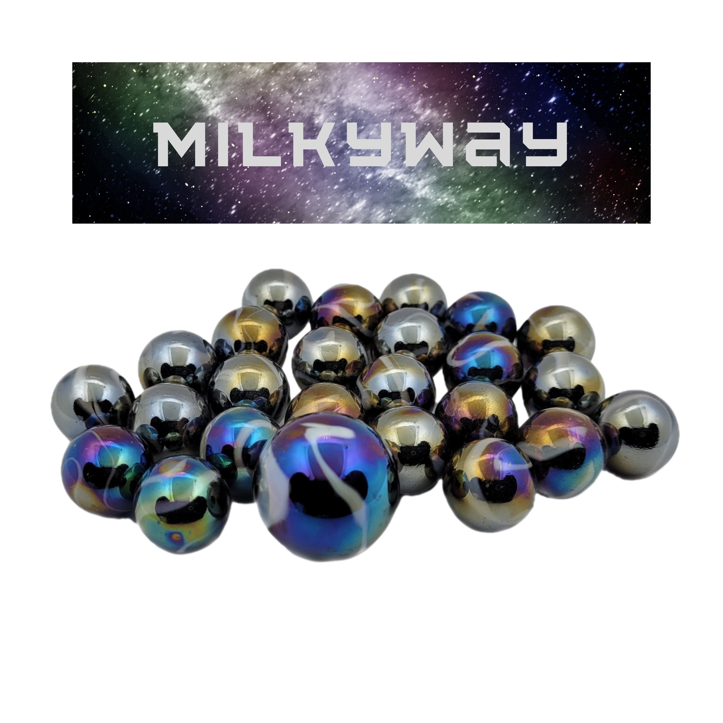 Deep Space, Milkyway, Jupiter, Stardust, Meteor, Marble Nets, Marbles ...