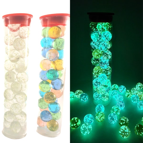 Glow Marbles - Etsy