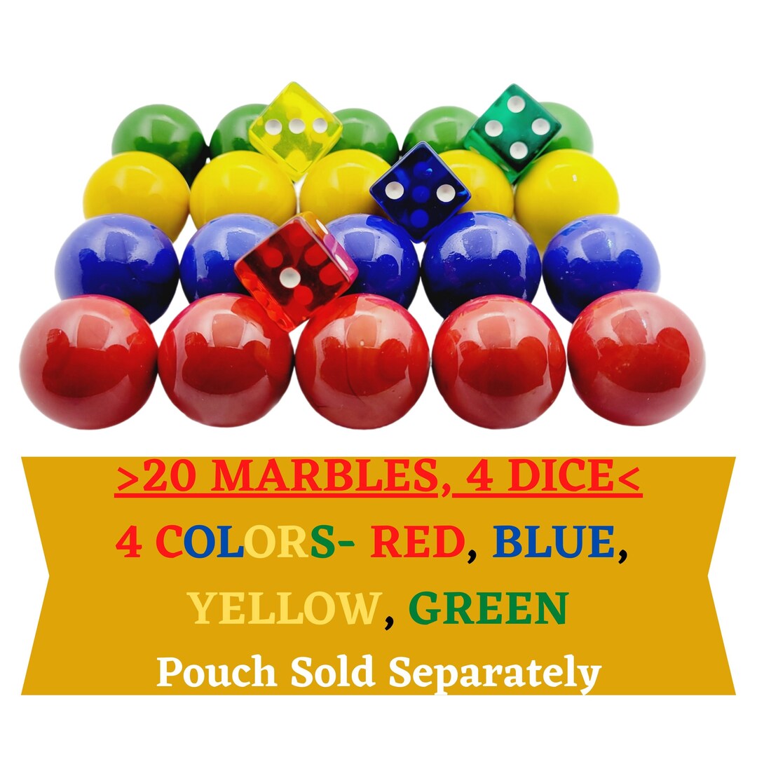 Aggravation, Wahoo, 1" Marbles, Colorful Marbles, Marble Game Set, Dice ...