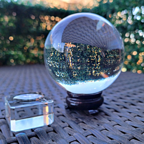 3 Inch Crystal Ball - Etsy