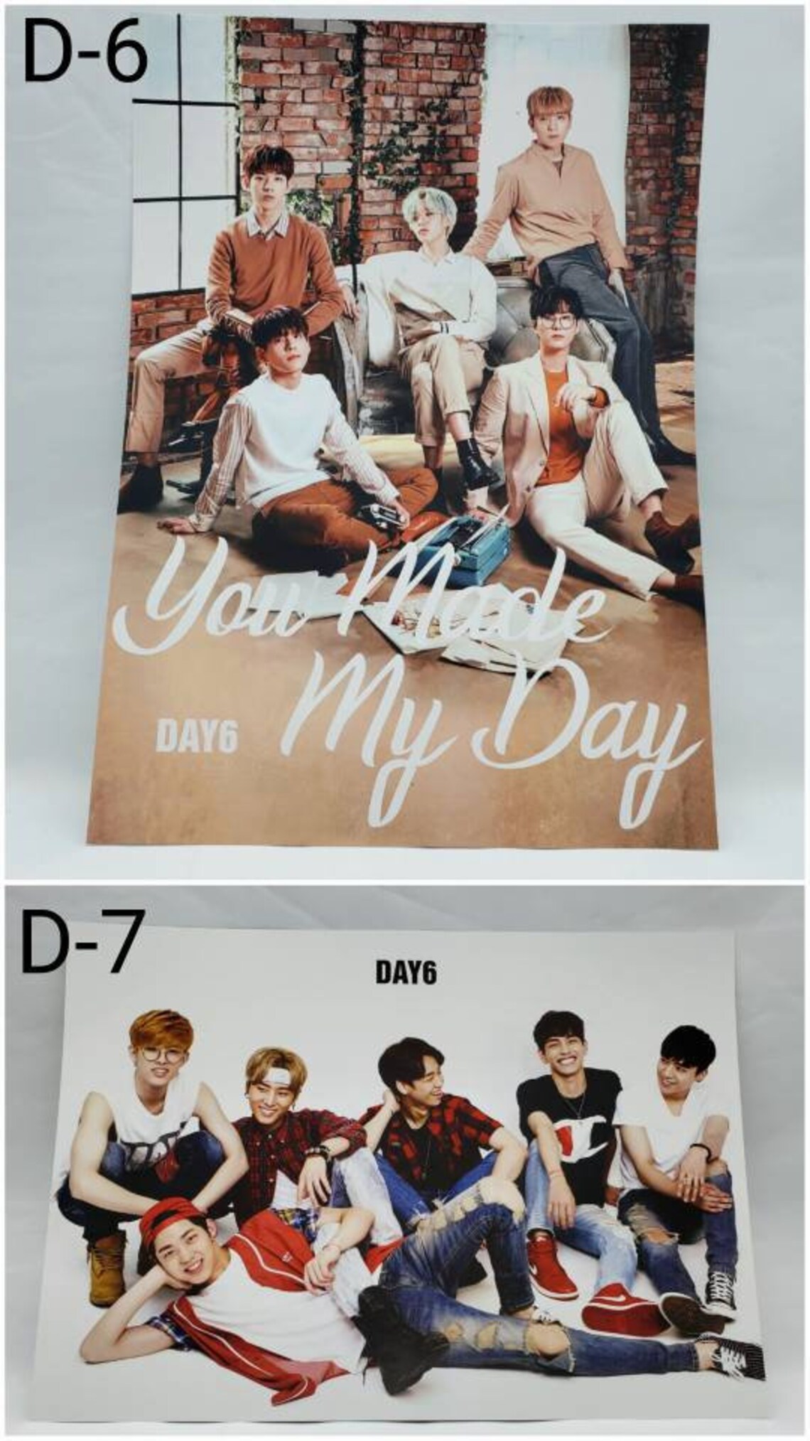 DAY6 Poster Set Kpop Fandom Merch OPPANG | Etsy