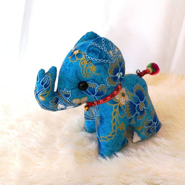 Red Elephant Plush - Etsy